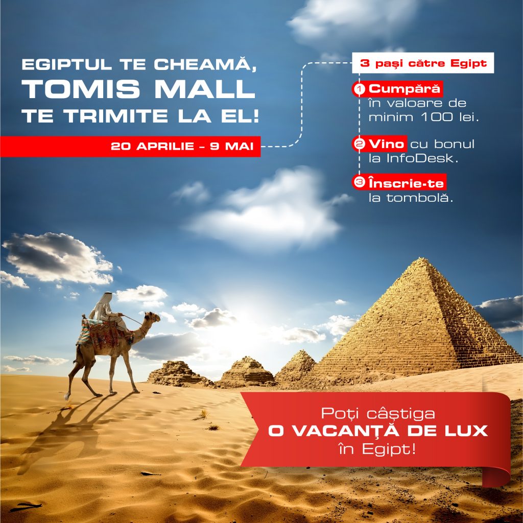 Tomis Mall te trimite în Egipt | FocusPress